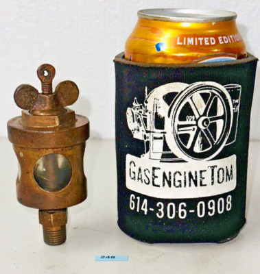 NEVER FAIL NO 2 Brass ROD OILER Hit Miss Gas Engine Antique | eBay