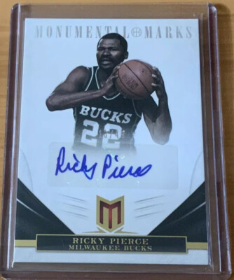 RICKY PIERCE 2012/13 Panini Momentum Auto! Monumental Marks #13/49 | eBay