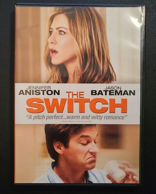 The Switch DVD 2010 Film Starring Jennifer Aniston & Jason Bateman Used ...