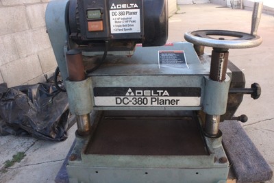 DELTA DC-380 PLANER 2 HP INDUSTRIAL MOTOR (7 HP PEAK) RUN GREAT | eBay