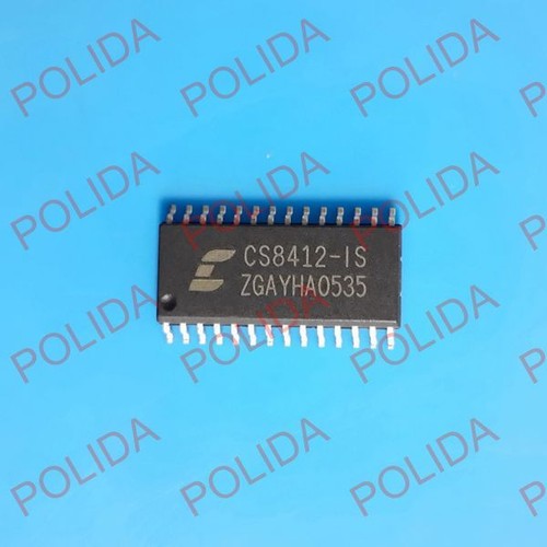 1PCS AUDIO INTERFACE RECEIVER IC CIRRUS LOGIC SOP-28 CS8412-IS CS8412IS ...