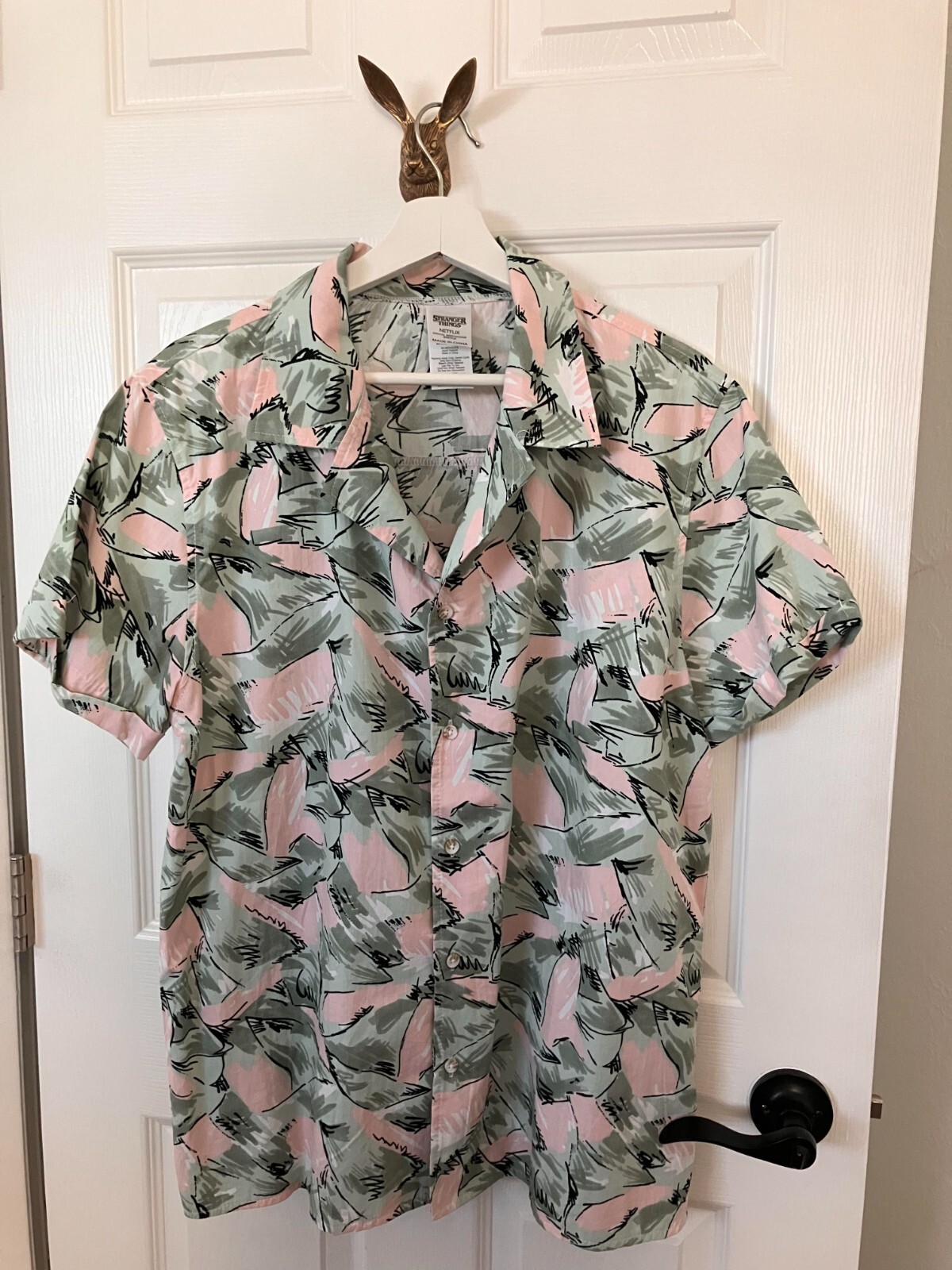 Stranger Things Jim Hopper's Hawaiian Look Shirt Adul… - Gem