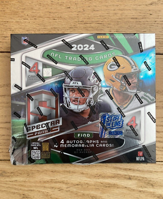 2024 Panini Spectra NFL First off the line FOTL Trading Card Box (Hobby ...