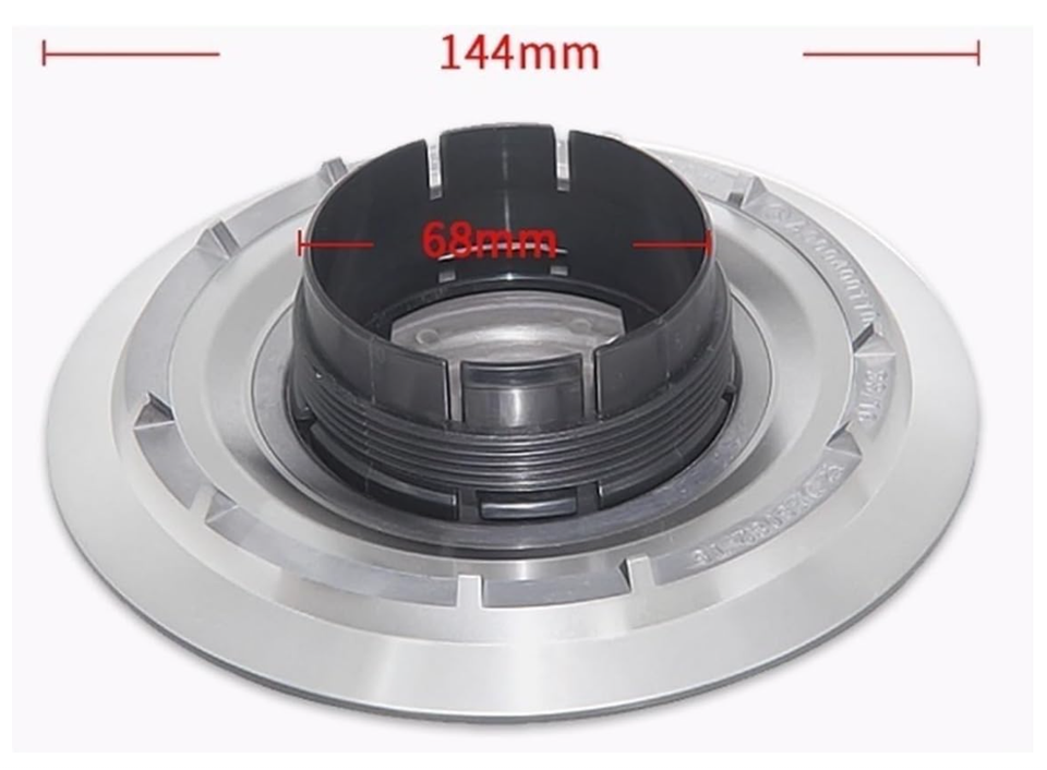 Mercedes Benz C63s E63s CLS63s AMG Black Center Caps Wheel Hubs ...