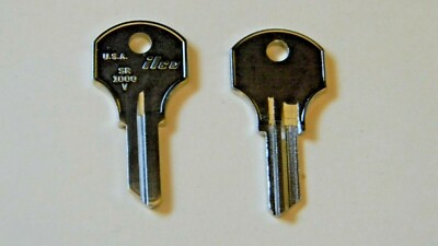 Fort Lock SSL and Corbin Key Blanks (2) Ilco SR1000V- Free Code Cutting ...