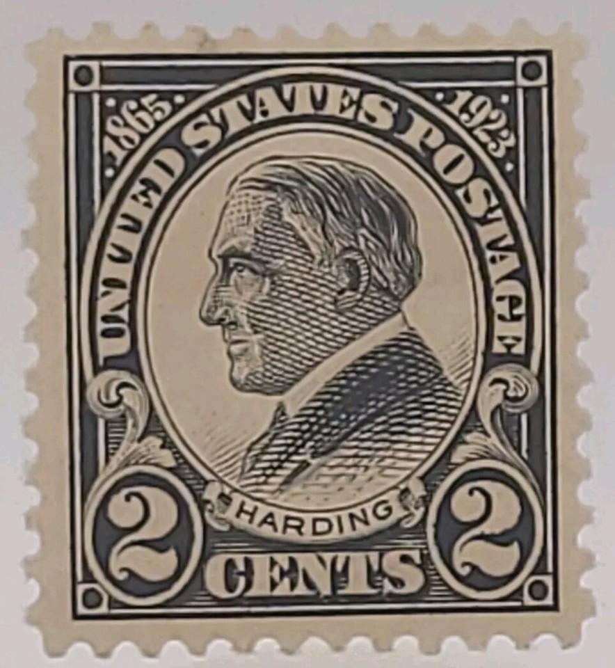 Stamps United States 1901-Now: Used 1923 2c Warren Harding U.S. Scott ...
