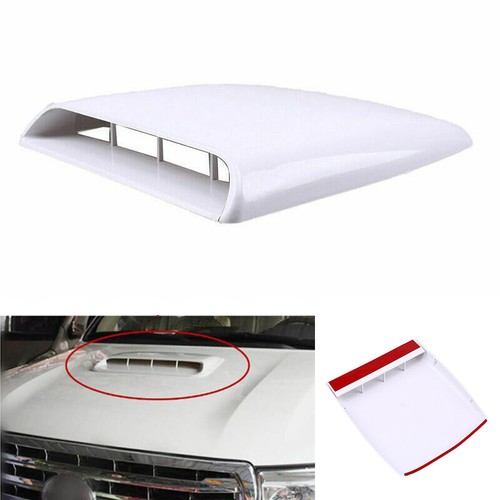 1Pcs Air Flow Intake Hood Scoop Bonnet Vent Cover Plastic Fit For Most ...