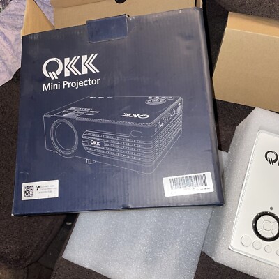 QKK Mini Projector Portable LCD Projector PJ0431 Original Box | eBay