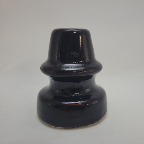 Ceramic Insulator, Brown Glaze, Small | eBay