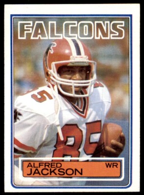 1983 Topps/ Alfred Jackson Atlanta Falcons #18 | eBay