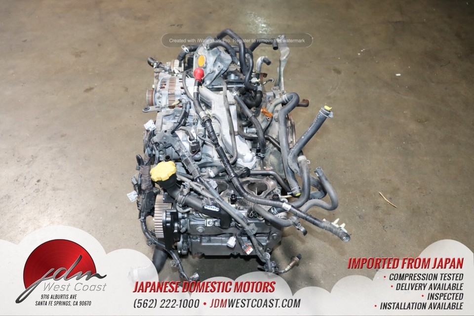 JDM EJ207 02-03 SUBARU IMPREZA WRX STI V7 2.0L DOHC TURBO CORE ENGINE ...