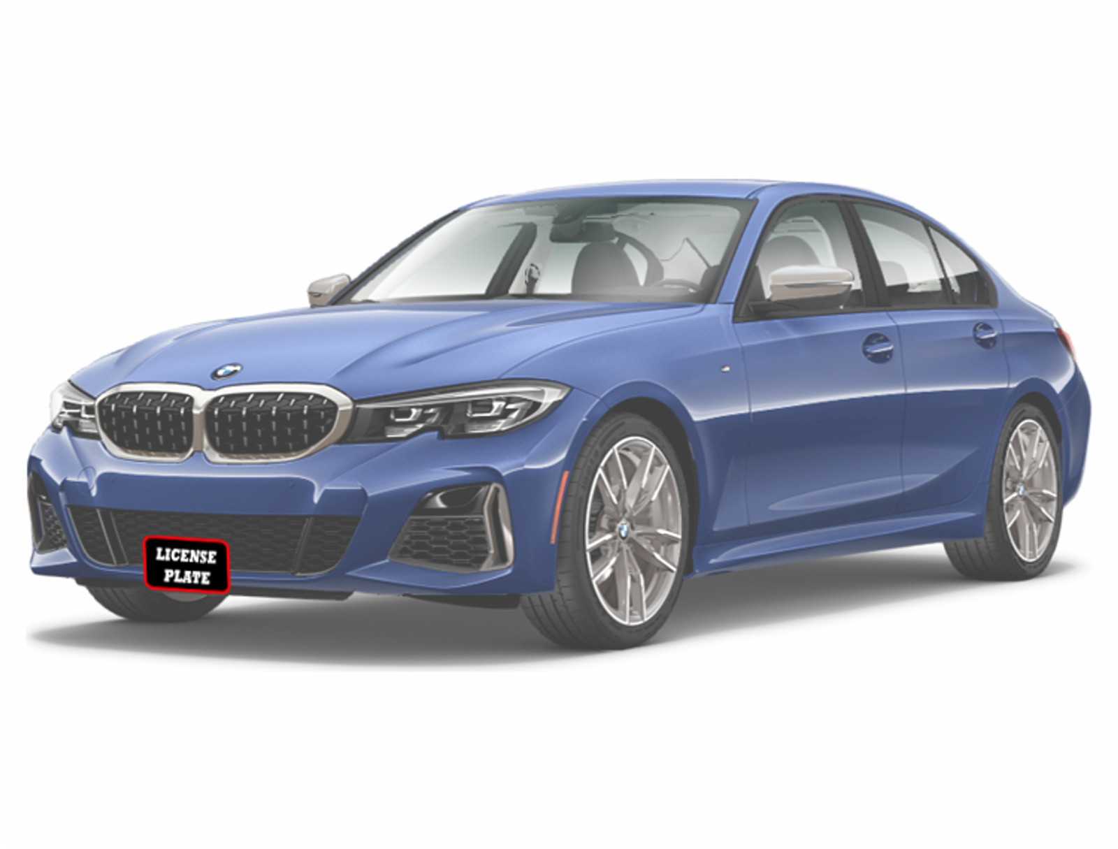 Quick Release Front License Plate Bracket for 19-24 BMW M340i/330i/330e ...