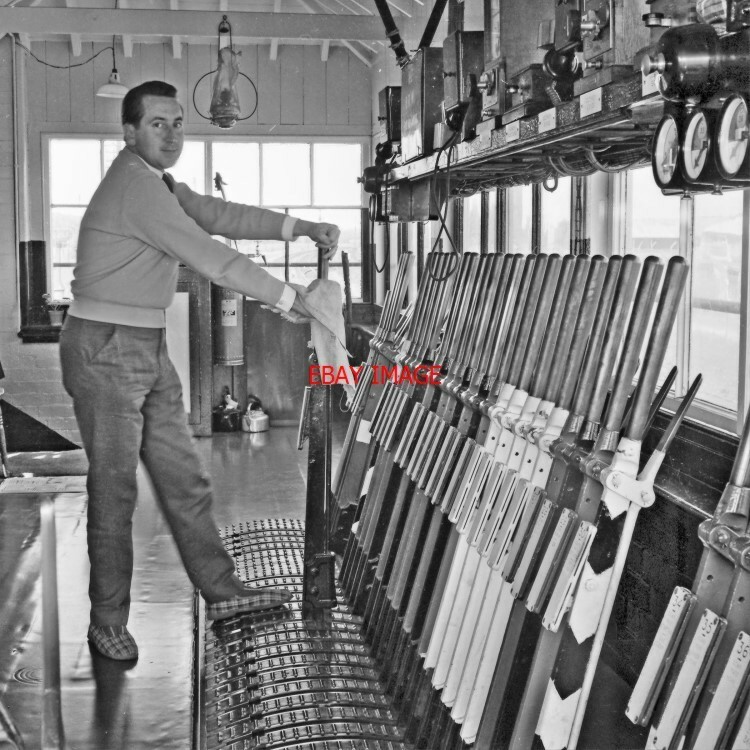PHOTO INSIDE OF THATCHAM SIGNAL BOX | eBay
