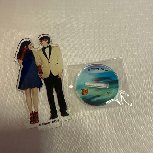 Descendants Evie & Doug Acrylic Stand Set Disney Market | eBay