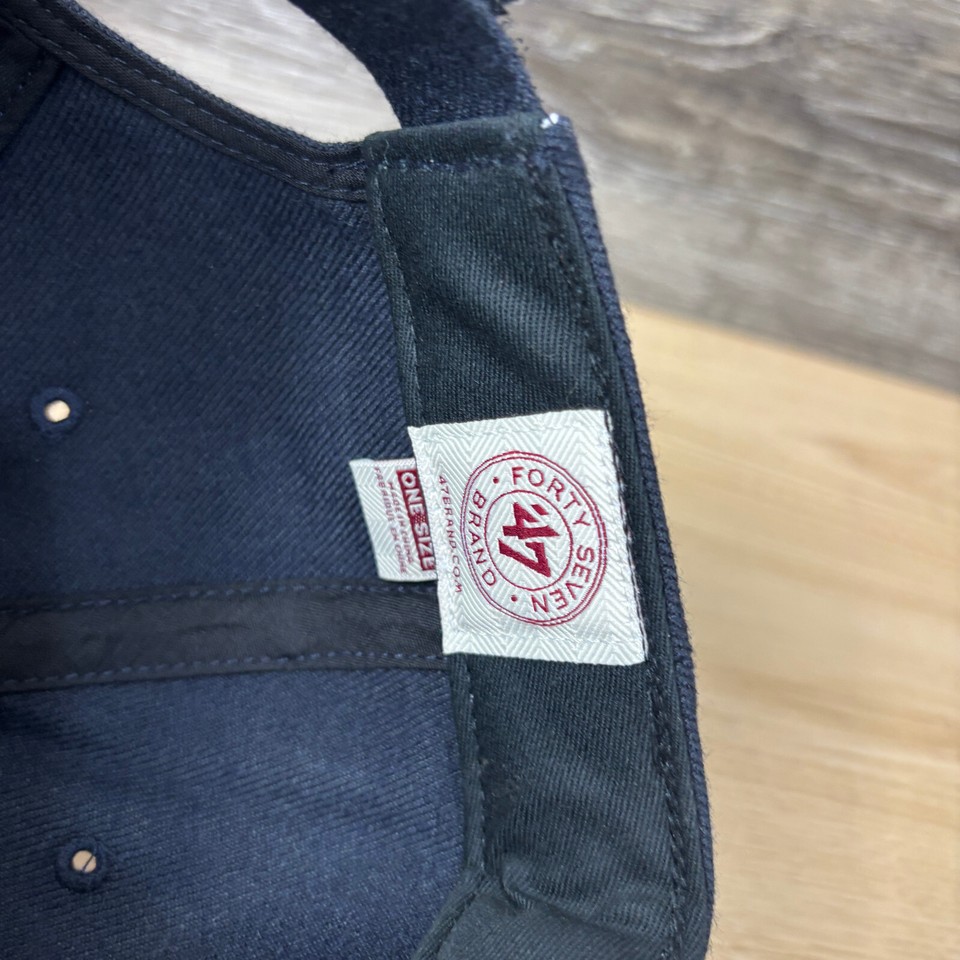 Minnesota Twins Hat Cap Strap Back Blue MLB Baseball Adjustable '47 ...