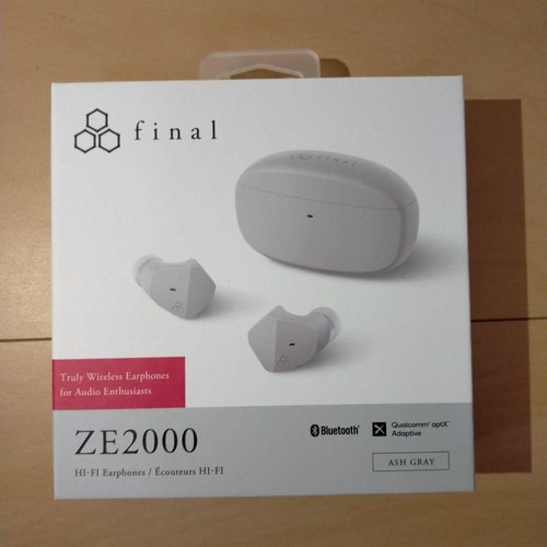 FINAL AUDIO ZE3000 Wireless Bluetooth Earphones Earbuds HI-FI gray new | eBay