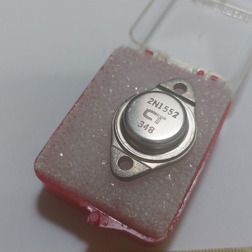1 - 2N1552 Clevite Transistor NPN Germanium Audio Power Amp Replaces ...