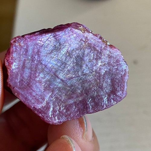 180ct Flash Raw Natural Ruby Corundum Red Crystal Gemstone Specimen ...