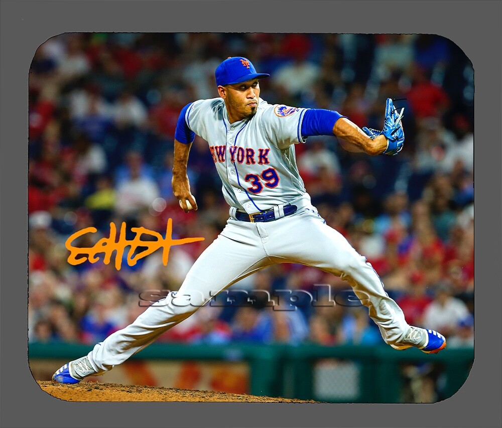 Edwin Diaz New York Mets Facsimile Autographed Mouse Pad Item#7215 | eBay