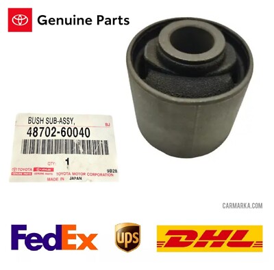 TOYOTA GENUINE 48702-60040 BUSH LOWER CONTROL ARM - QTY 1 | eBay