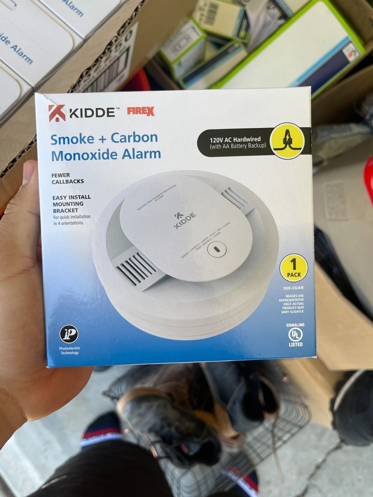 Kidde 900-CUAR Smoke & Carbon Monoxide Detector Alarm - 21032250 for ...
