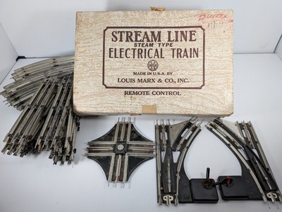 Louis Marx & Co. Stream Line Steam Type Electrical Train set - Untested ...
