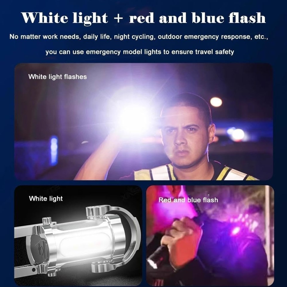 1~3PACK Super Bright LED Mini Flashlight USB Rechargeable Pocket ...