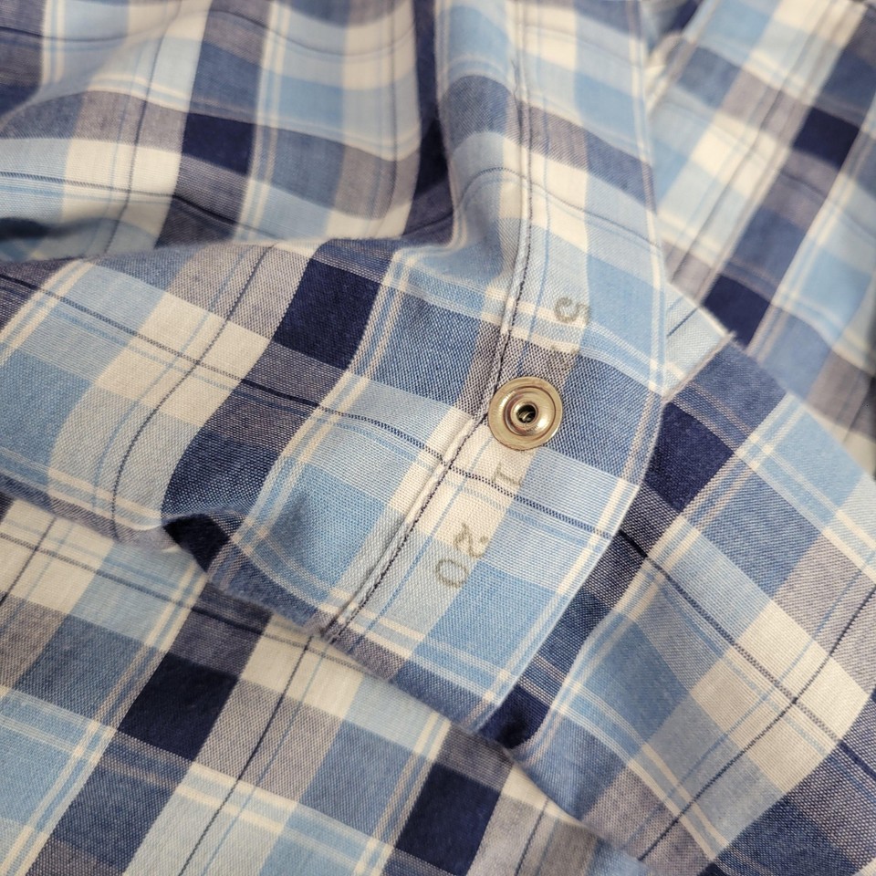 VTG Lariat Western Shirt Men Plaid Pearl Snap Long Sleeve Cowboy Yoke ...