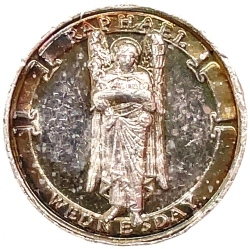 RAPHAEL WEDNESDAY/ VIRTUTE. TUTUS RELIGIOUS Silver 1.55 Grams Mini ...