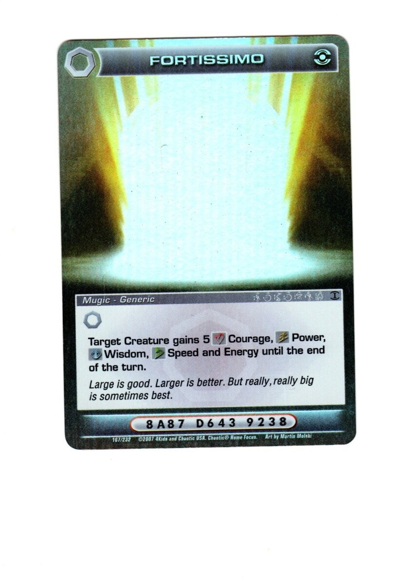 Chaotic Mugic Super Rare Fortissimo | eBay