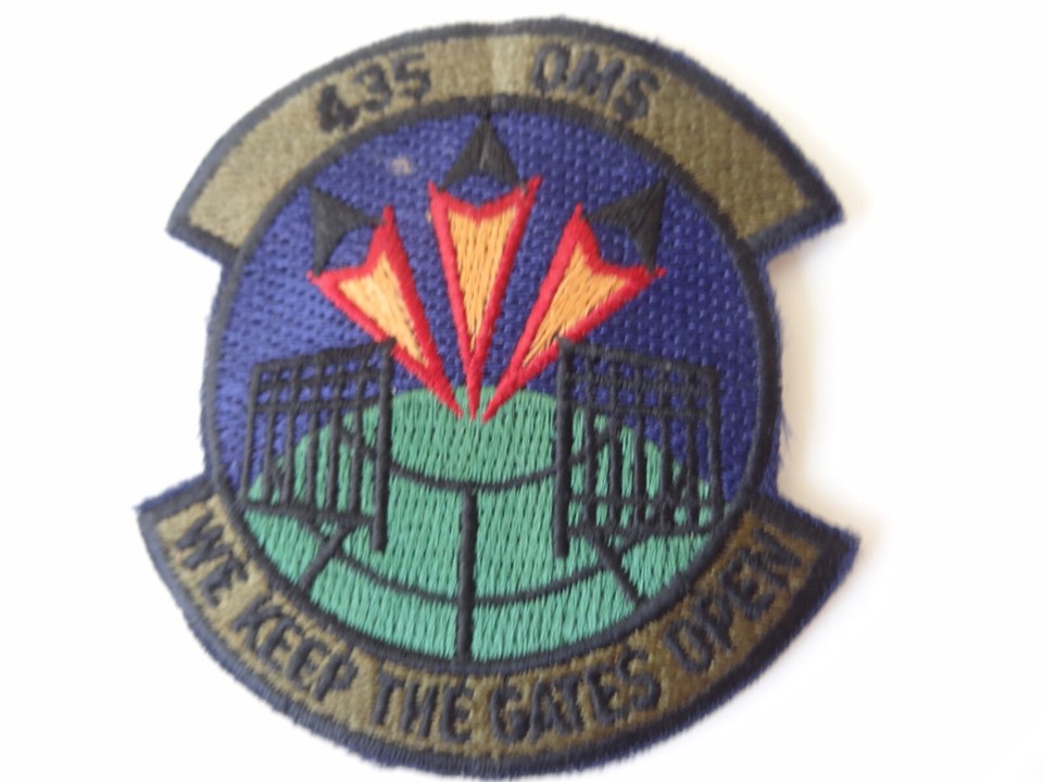 USAF 435th OMS Organizational Maintenance SquadronPatch- We Keep The ...