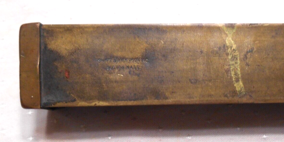 Antique Swift & Anderson Brass Sighting Level Boston 1930's | eBay