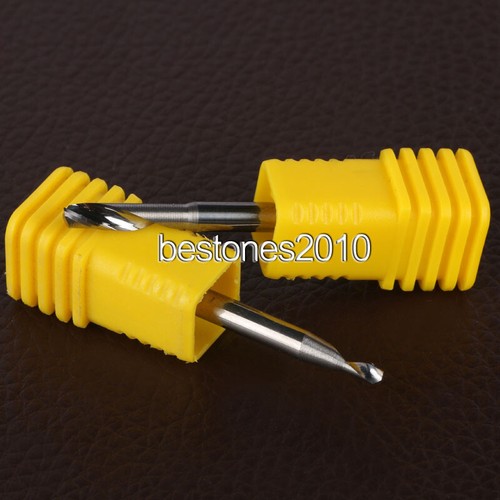 Lot 5pcs 3A Single Flute Spiral CNC Aluminum Router Bits Dia 1.5mm 3 ...