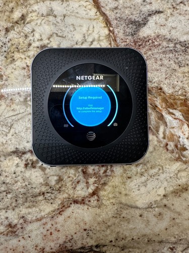 NETGEAR Nighthawk M1 Mobile Hotspot 4G LTE AT&T Router MiFi MR1100 ...