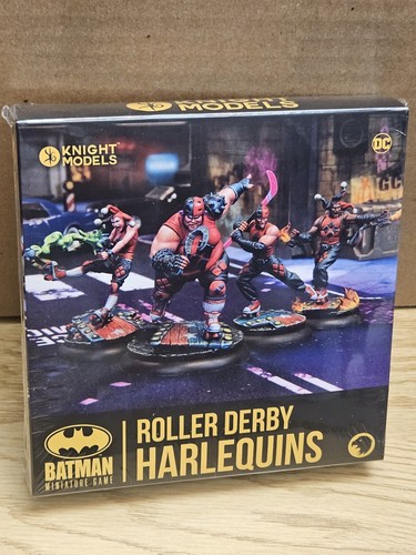 Roller Derby Harlequins Set Batman Miniatures Game DC Knight Models ...