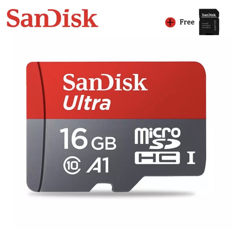 100% Original Sandisk MicroSD Card 128GB 32GB 512gGB 256GB 16G Micro TF Memory | eBay