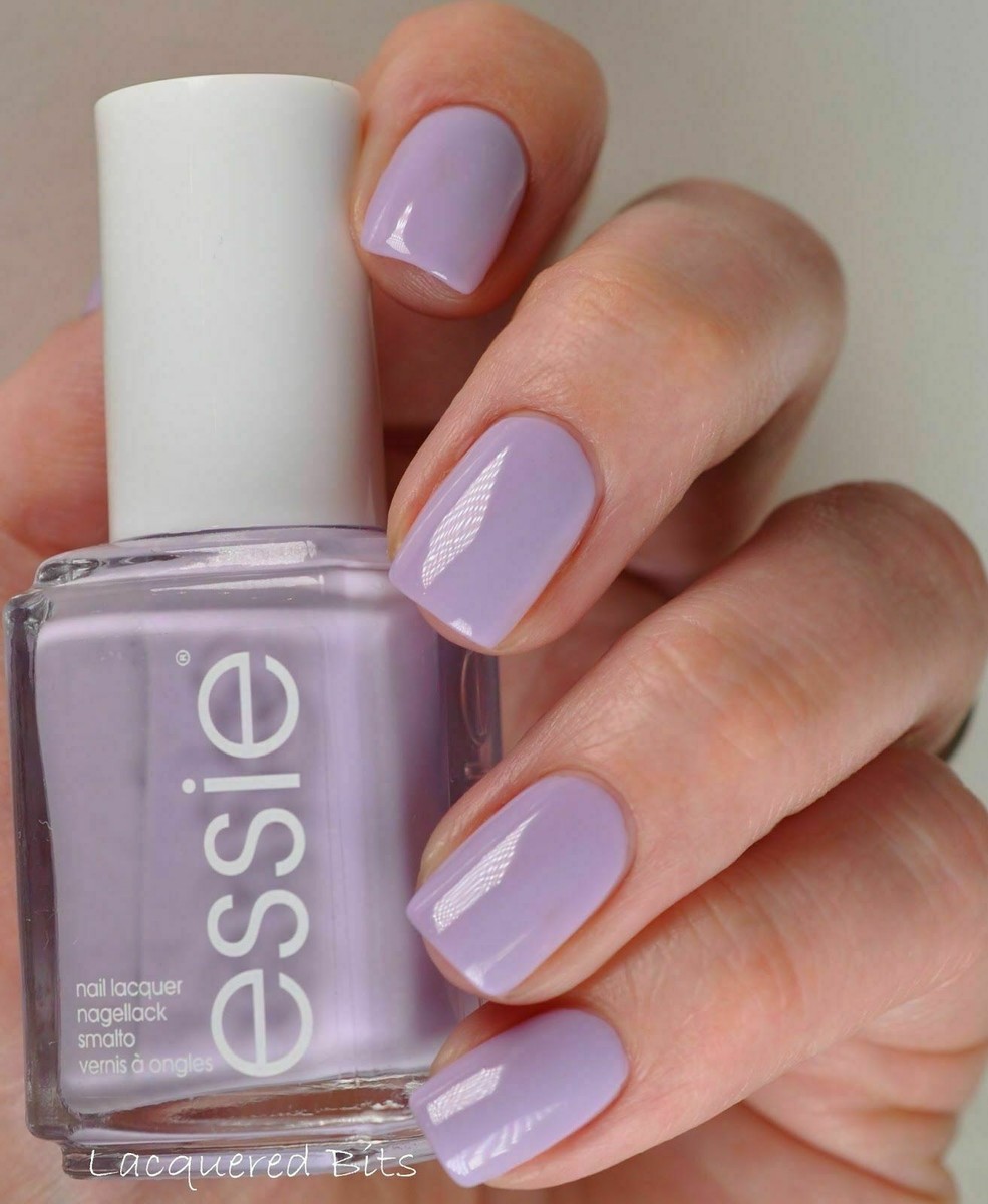 Essie Lilacismo Fica Azul Essie Salt Water Happy, Aruba Blue, Lilacism