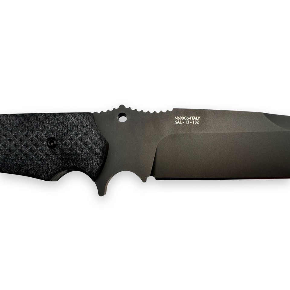 COMBATIVE EDGE SALUS G10 FOX Knife Fixed Blade Combat Military Survival ...