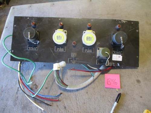 Used Power Distribution Panel 18kw Military Electric Generator Genset ...