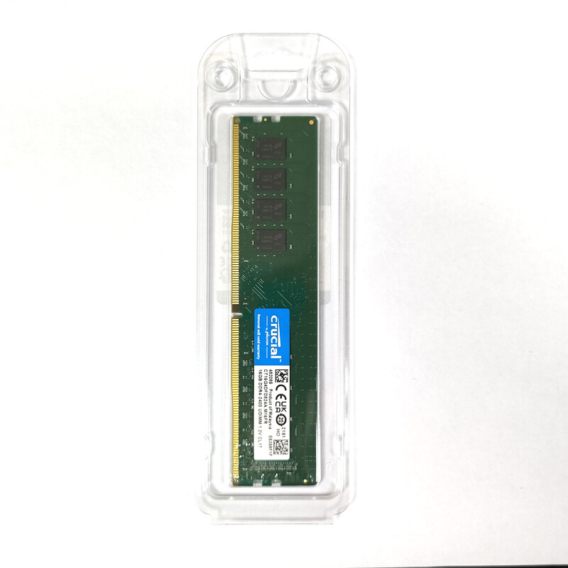 Crucial 16GB 2400MHz DDR4 UDIMM RAM PC4-19200 288-Pin CL17 1.2V DESKTOP ...