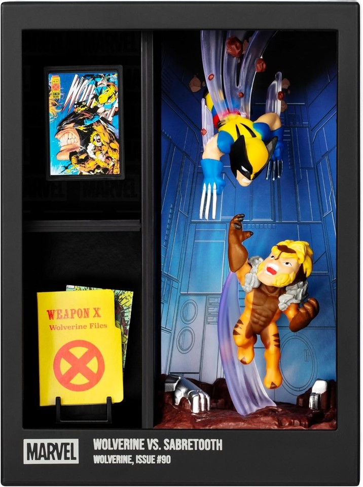Fandrop MV01-Wolverine VS. Sabretooth, Combines A Displayable Diorama ...