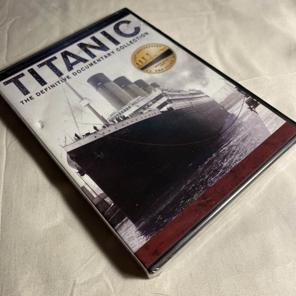Titanic DVD Definitive Documentary Collection Maritime Tragedy Sealed ...