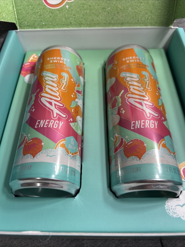 Alani Nu PR Box New Flavor Sherbet Swirl RARE Melt In The Moment | eBay