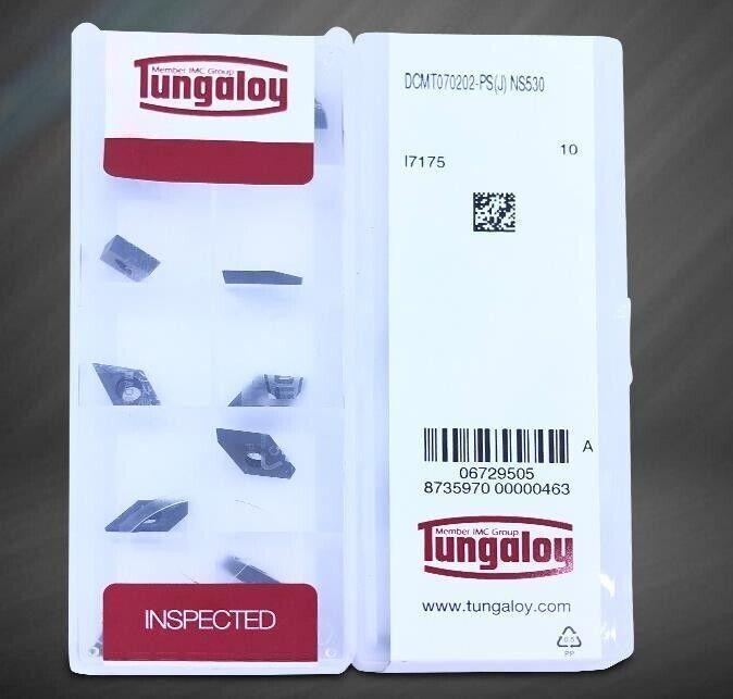 Tungaloy DCMT070202-PS NS530 Cermet inserts CNC turning blade 10PCS | eBay