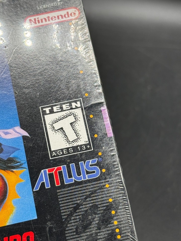 Power Instinct Super Nintendo SNES Factory Sealed New Authentic ATLUS ...