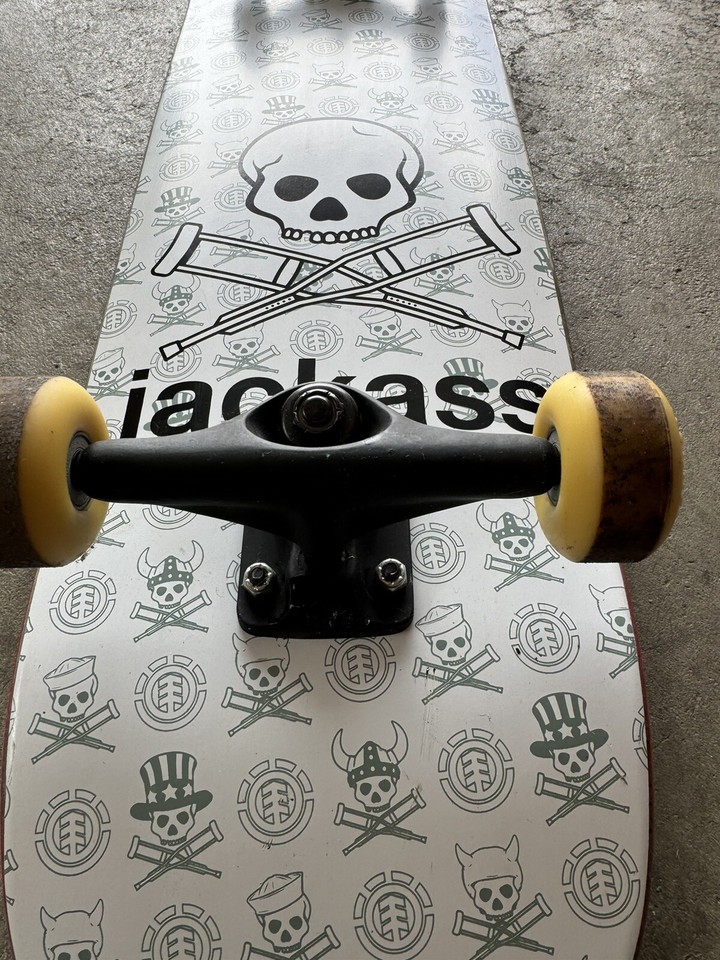 RARE Bam Margera Jackass Element Skateboard | eBay
