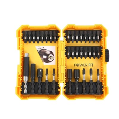 34pcs Impact Drill & Driver Bit Set W/Magnetic Bit Holder SB-IB34P | eBay