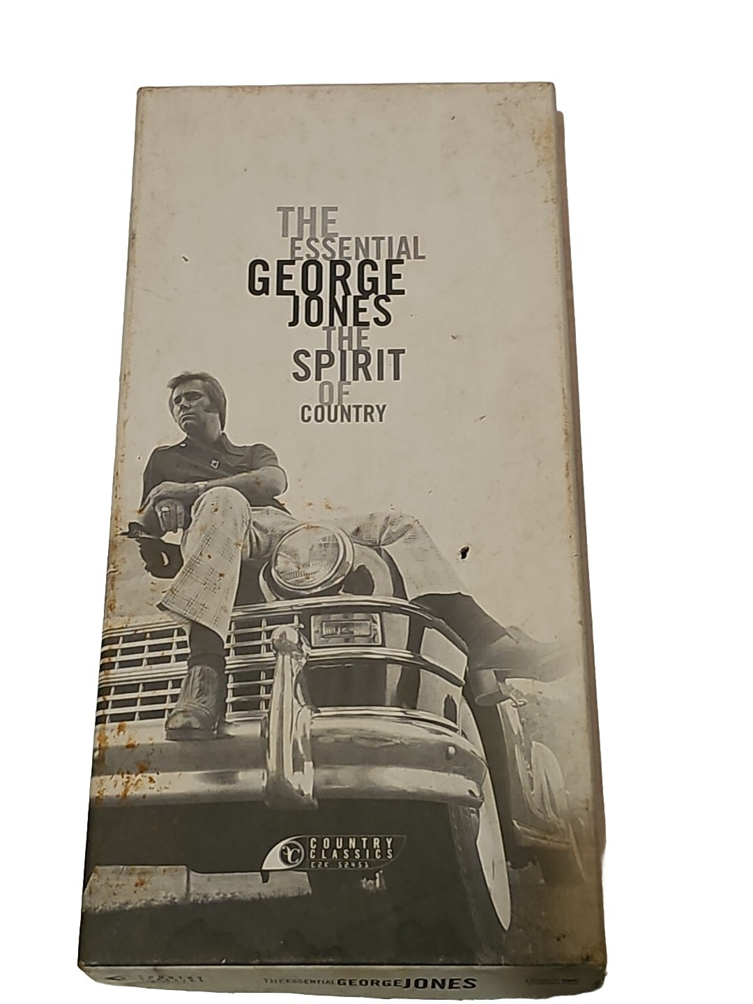 George Jones The Essential George Jones The Spirit Of Country 2xCD Box ...
