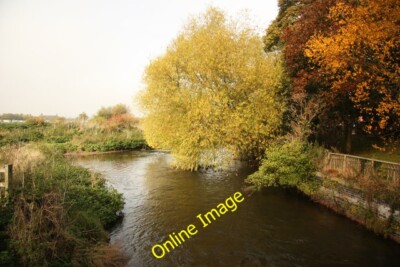 Photo 6x4 River Idle Retford View north from the footbridge at Bolham ...