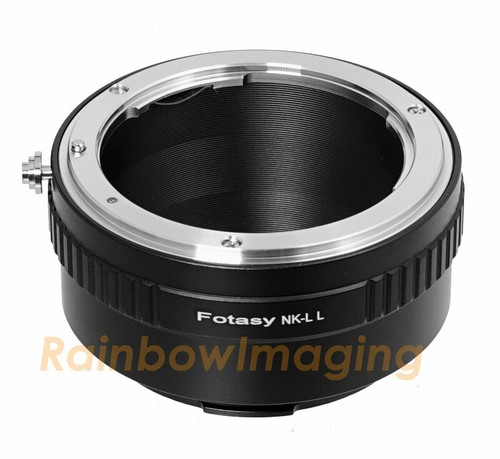 Nikon Lens to Leica L Mount Adapter fits Leica TL2 TL CL SL SL2 SL2-S ...